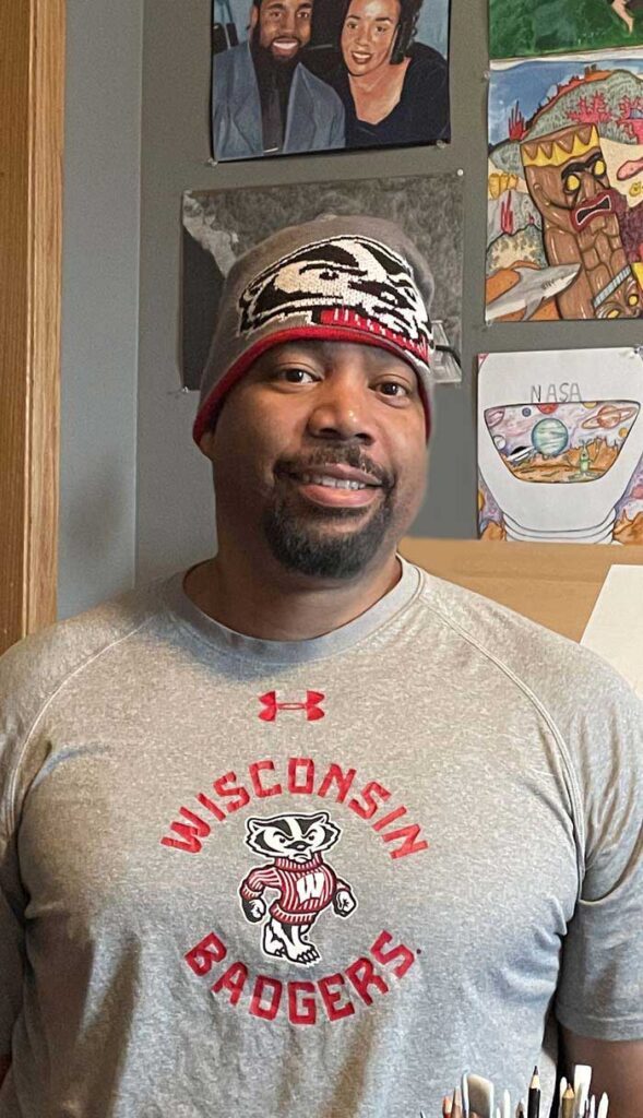 Meet Louis Ely - Artist, Teacher, UW Badger Basketball Alumni